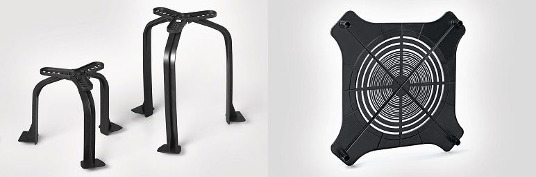 Protectores de focos empotrables para falsos techos