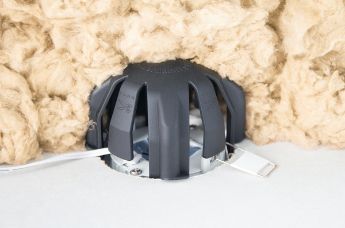 Protectores de focos empotrables para falsos techos